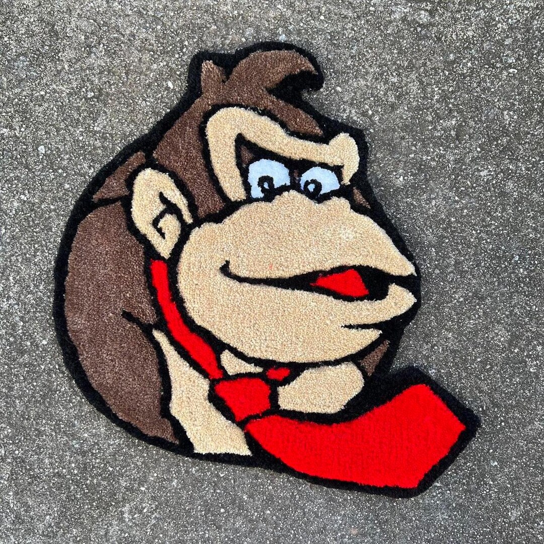 Donkey Kong Rug - Etsy
