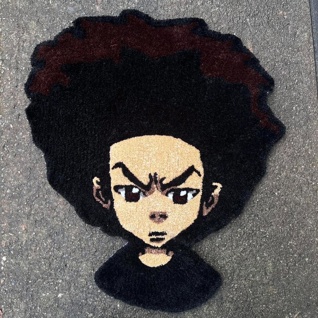 Huey the Boondocks Tufting Rug - Etsy