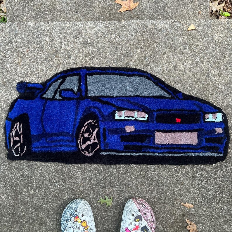 Nissan GTR R34 Skyline Rug - Etsy