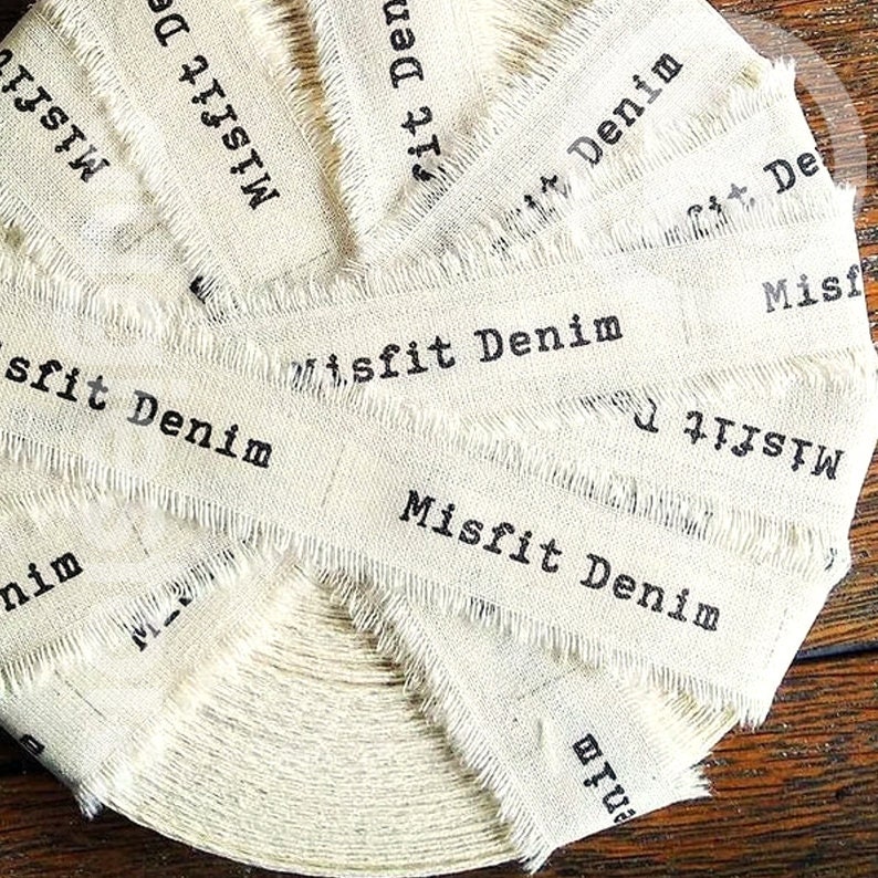 50 Custom Clothing Labels Canvas Tags Canvas Labels Fabric - Etsy