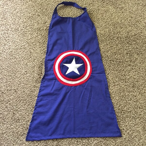 Captain America Cape - Etsy