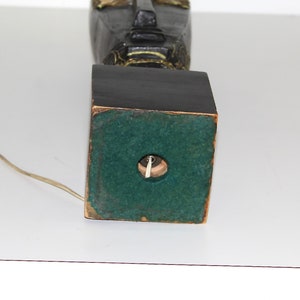 1950s Tribal Head Bust Table Lamp - Etsy