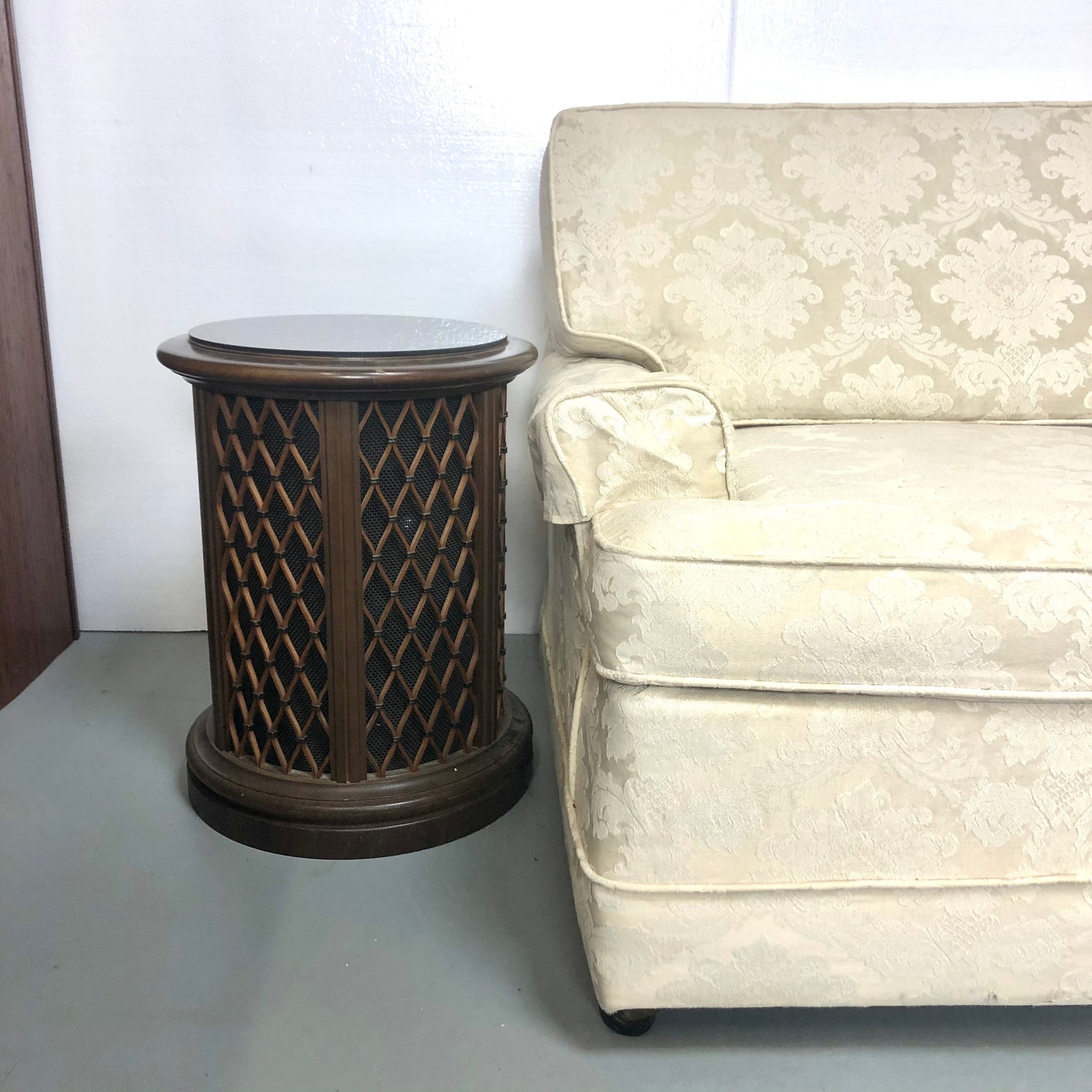 Vintage Pioneer Speaker End Tables Pair - Etsy