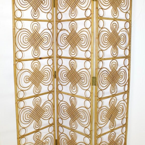 Rattan Room Divider - Etsy