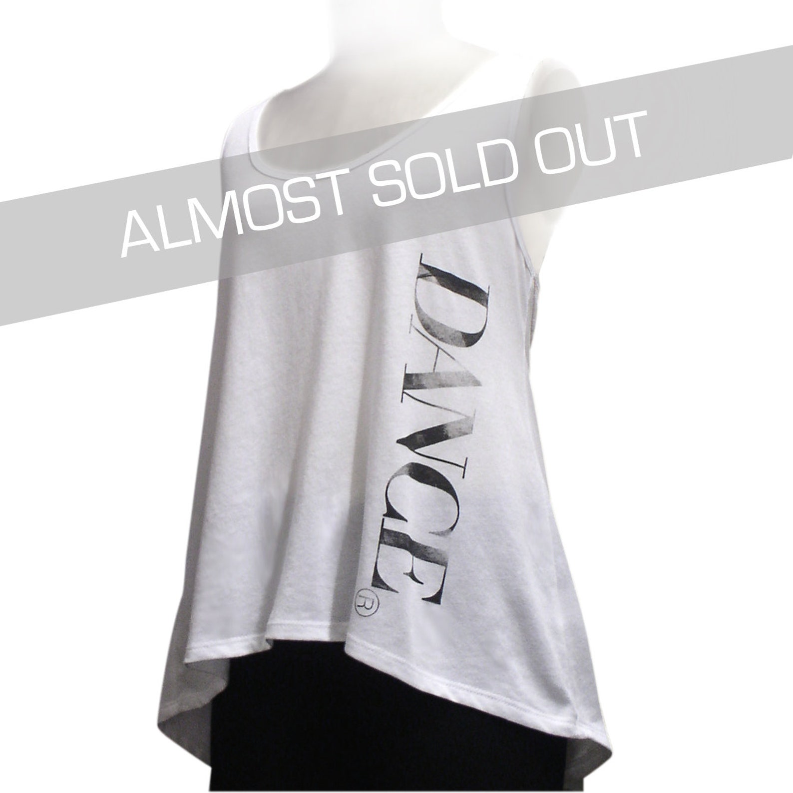 Girls Dance Tank Tops White Dance Shirt for Dancer in Child Sizes. for ...