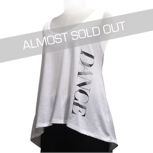 Girls Dance Tank Tops White Dance Shirt for Dancer in Child Sizes. for ...