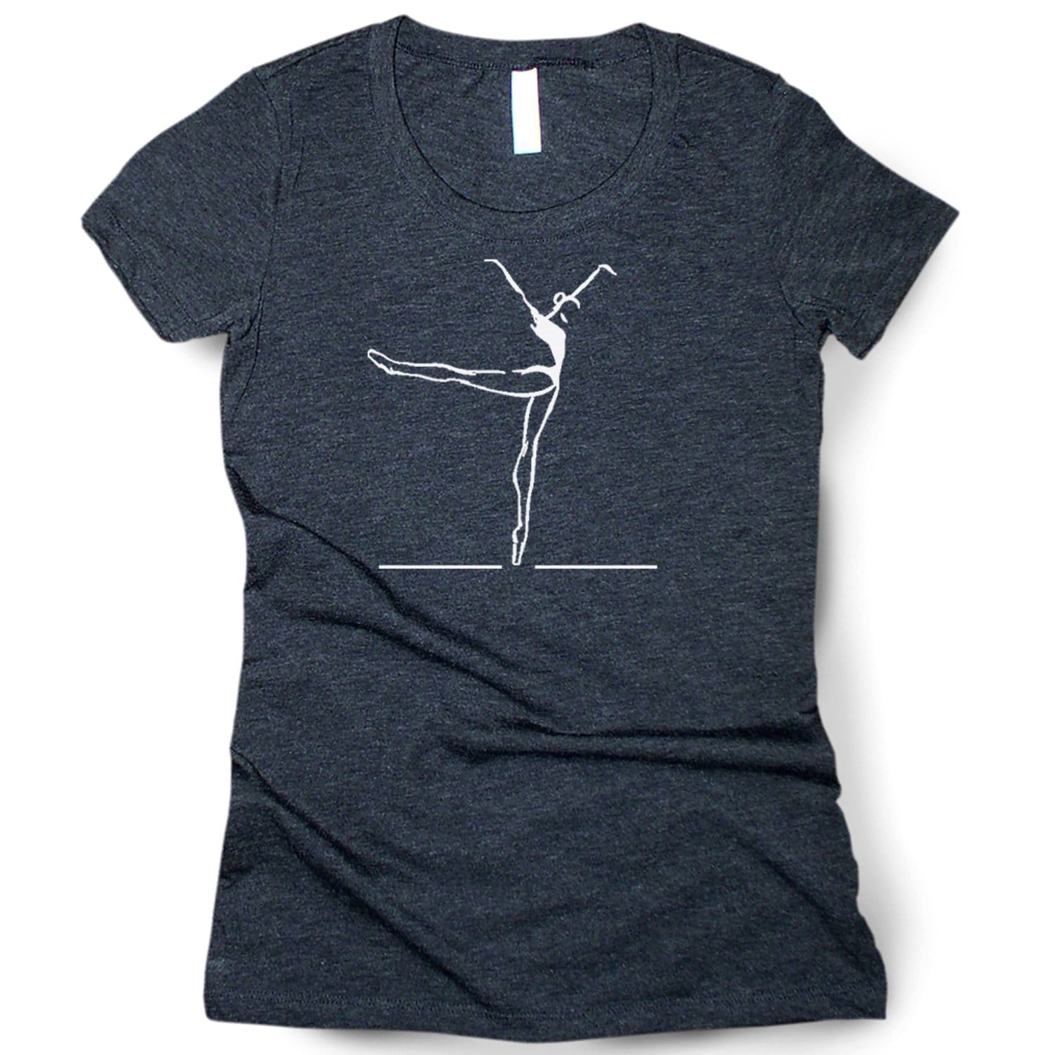 Ballet T Shirt. Fitted Triblend Women's Dance Shirt. - Etsy