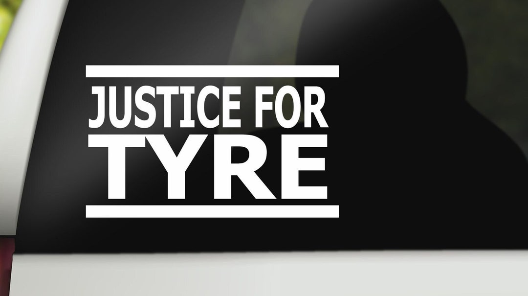 Justice for TYRE Decal Vinyl Sticker Auto Car Truck Wall - Etsy