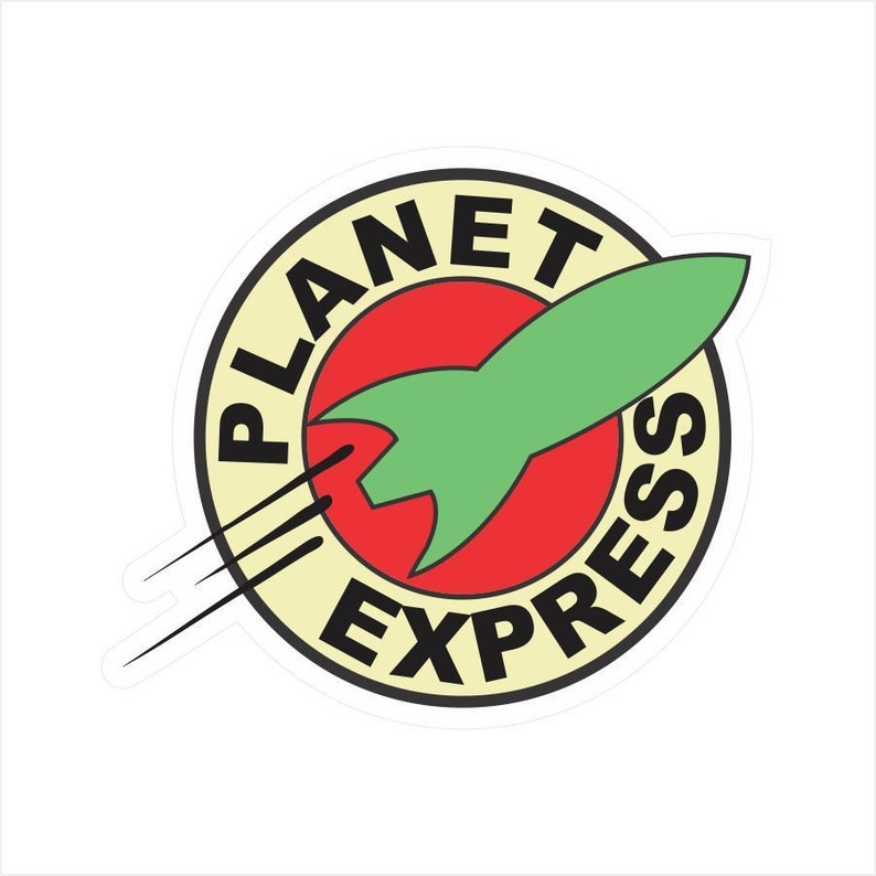 Planet Express Logo Window Bumper Laptop Window Decal Sticker - Etsy
