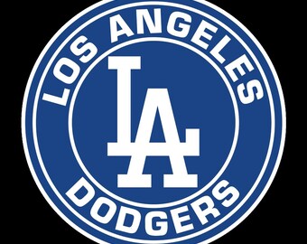 La Dodgers Decal - Etsy