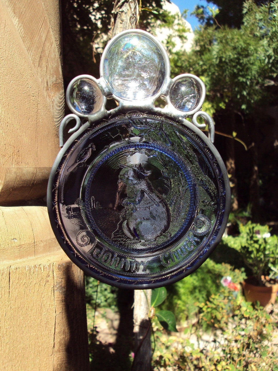 Johnny Chuck Cup Plate Suncatcher - Etsy