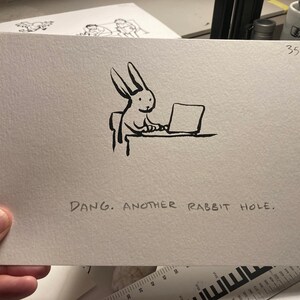 Art of dang. Another Rabbit Hole - Etsy