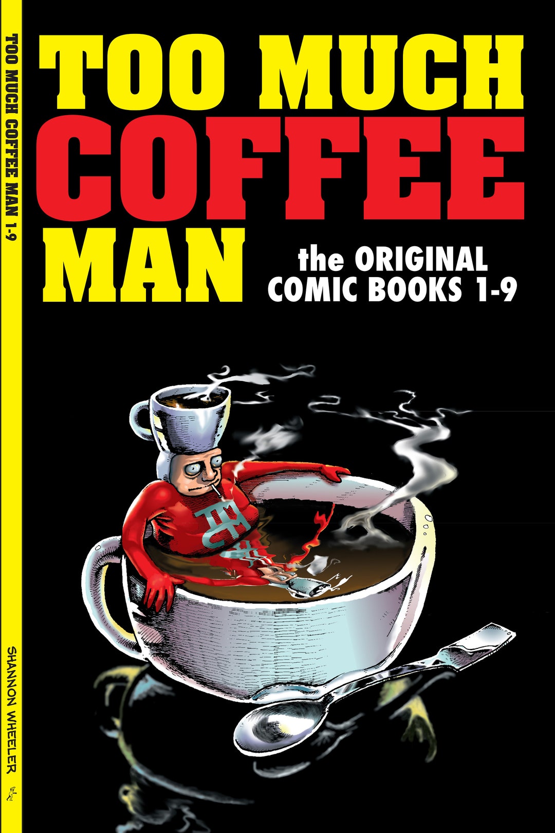 Too Much Coffee Man Comics 1-9 DIGITAL - Etsy