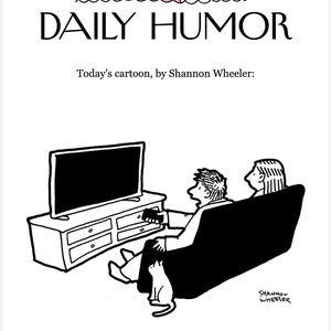 Art of "escapism or Tragedy" Nydaily Cartoon (original) - Etsy