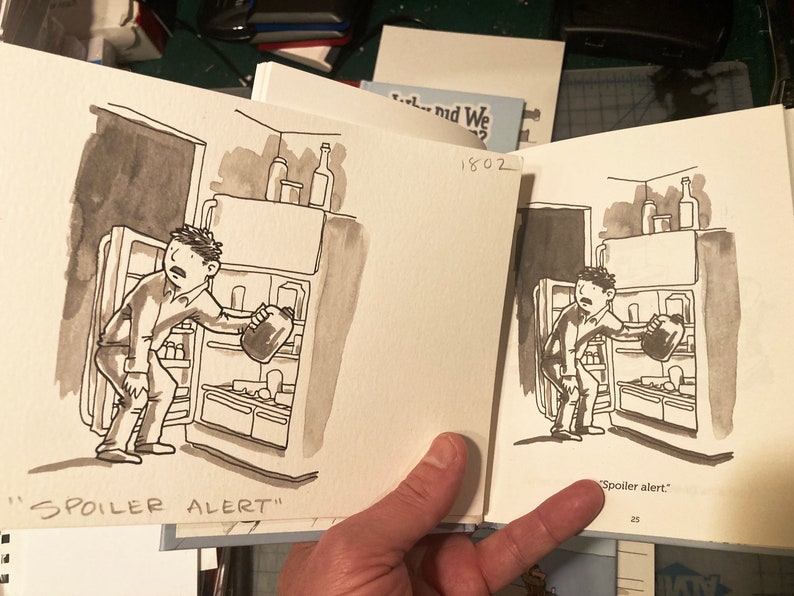 Art & Book: "spoiler Alert" - Etsy