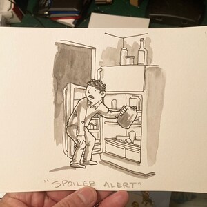 Art & Book: "spoiler Alert" - Etsy