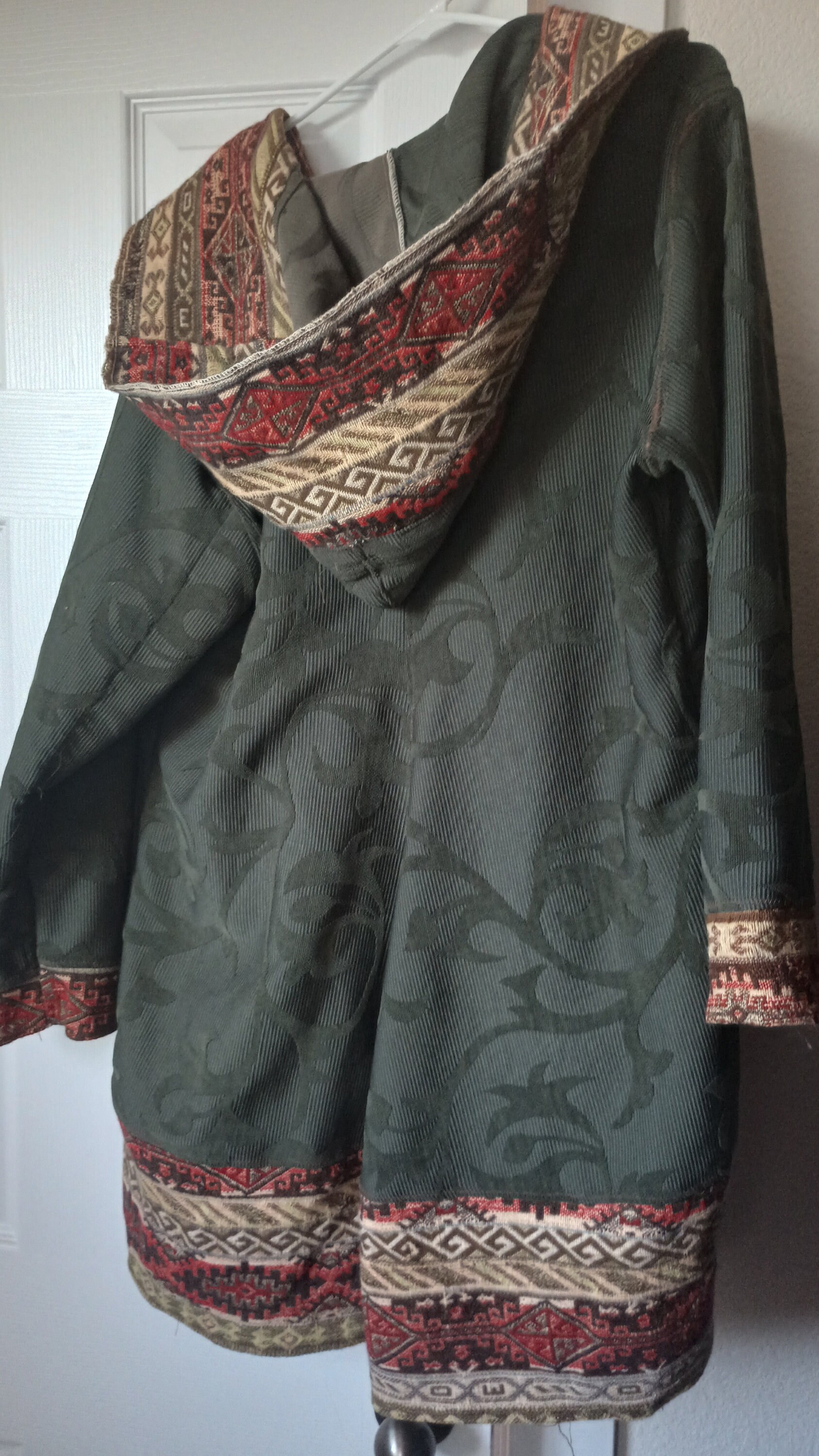 Bohemian Hoodie Made From Recycled Fabrics - Etsy