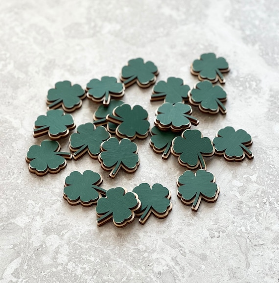 St. Patrick's Day Decor | Rustic 4 leaf Clover| Wood Shamrock ...