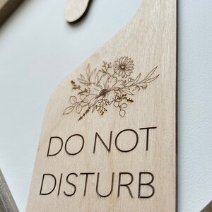 Engraved Please Do Not Disturb Sign | Treatment in Session Sign | in ...