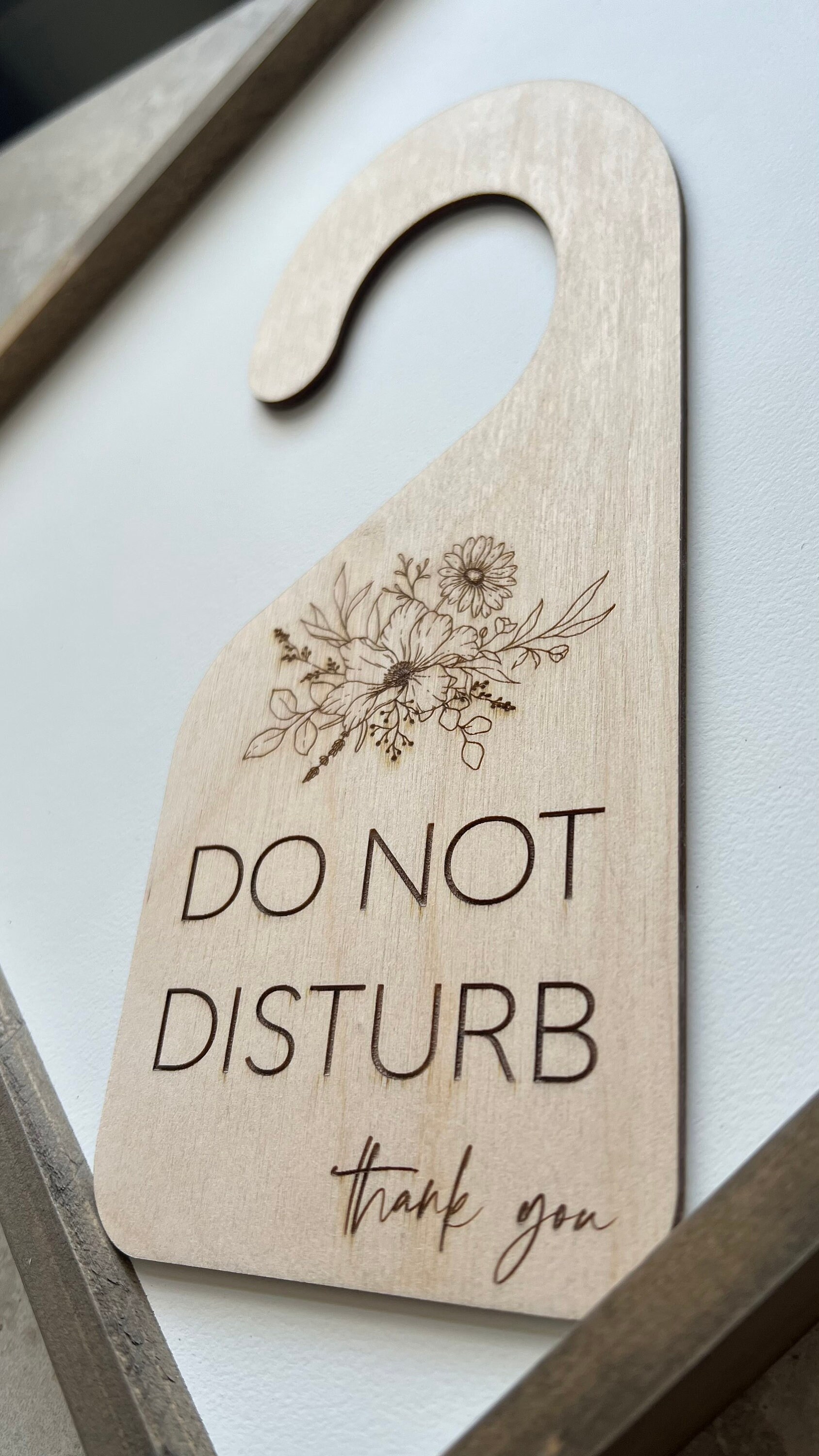 Engraved Please Do Not Disturb Sign | Treatment in Session Sign | in ...