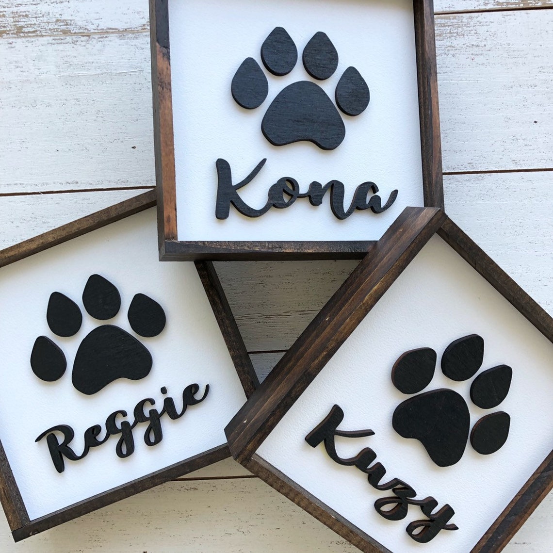 Personalized Dog Sign Unique Dog Sign Puppy Name Frame | Etsy