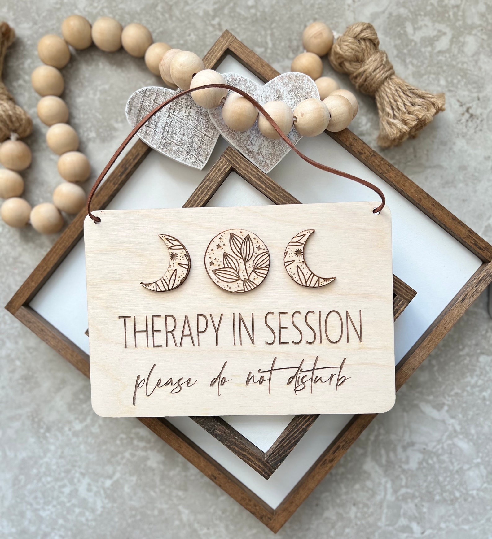 Therapy in Session Sign | Studio Signs | Esthetician Sign | Sign for ...