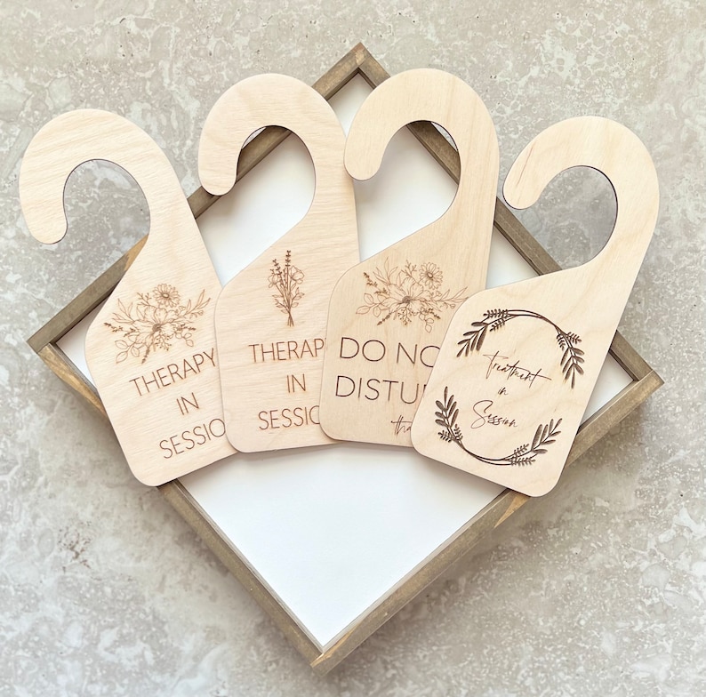 Engraved Please Do Not Disturb Sign Treatment in Session - Etsy