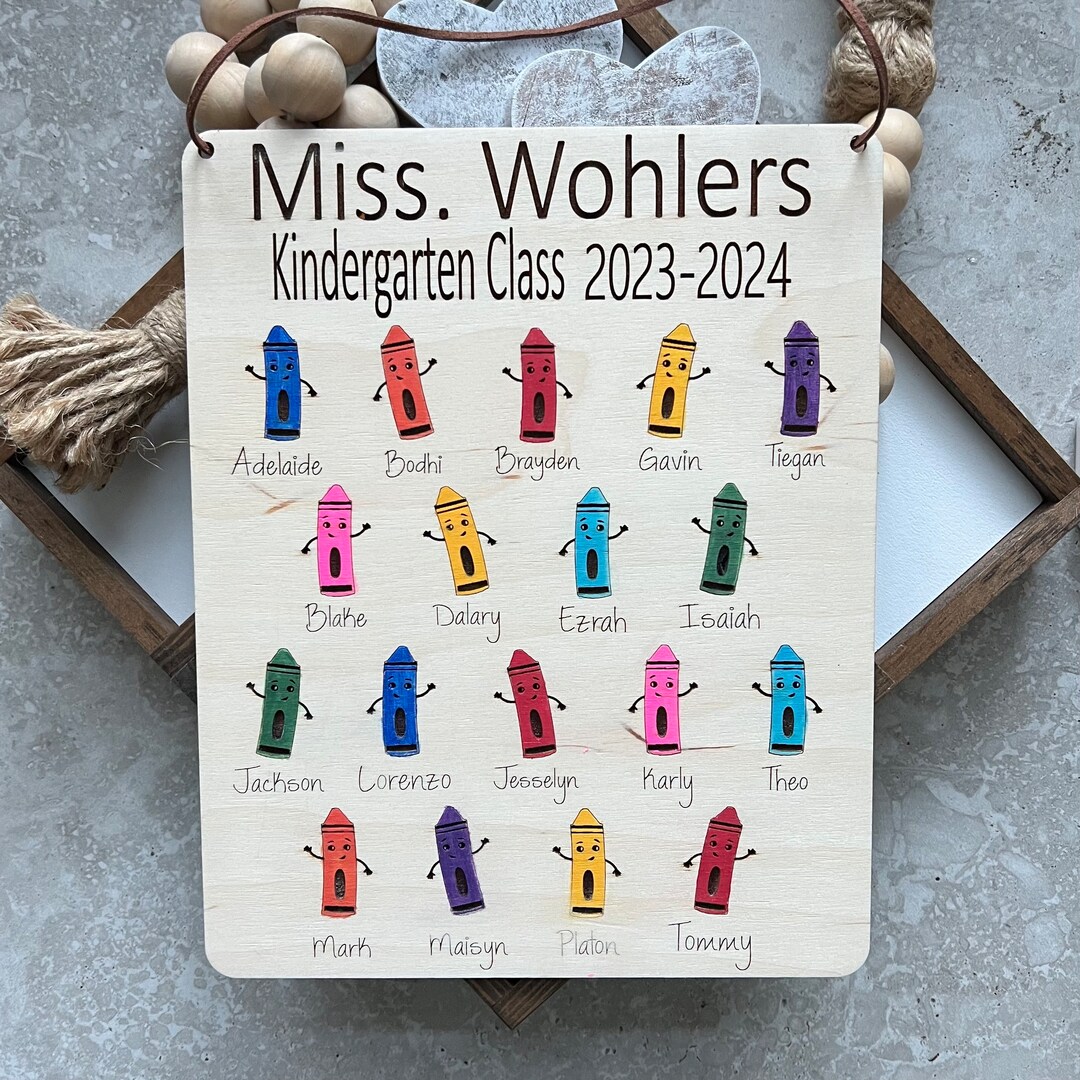 Personalized Teacher's Class Gift End of Year Class Gift Teacher ...