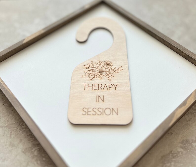 Engraved Please Do Not Disturb Sign Treatment in Session - Etsy