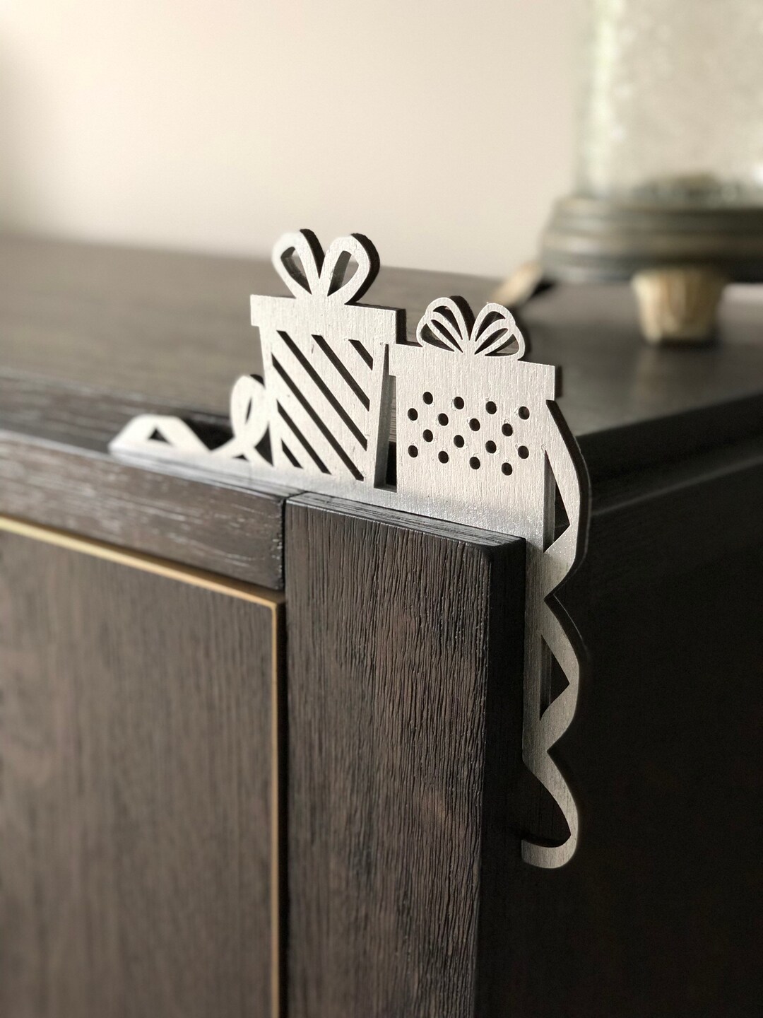 Christmas Presents/gifts Door Corner Sign Santa's Sleigh - Etsy