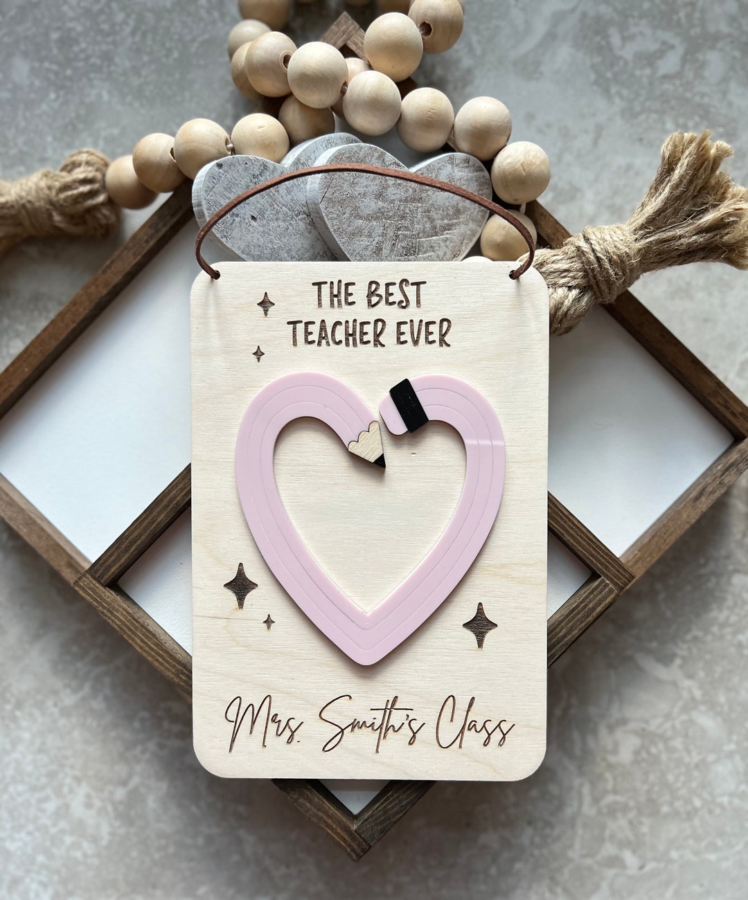 Teacher Appreciation End of Year Gift Personalized Teacher's Class Gift ...