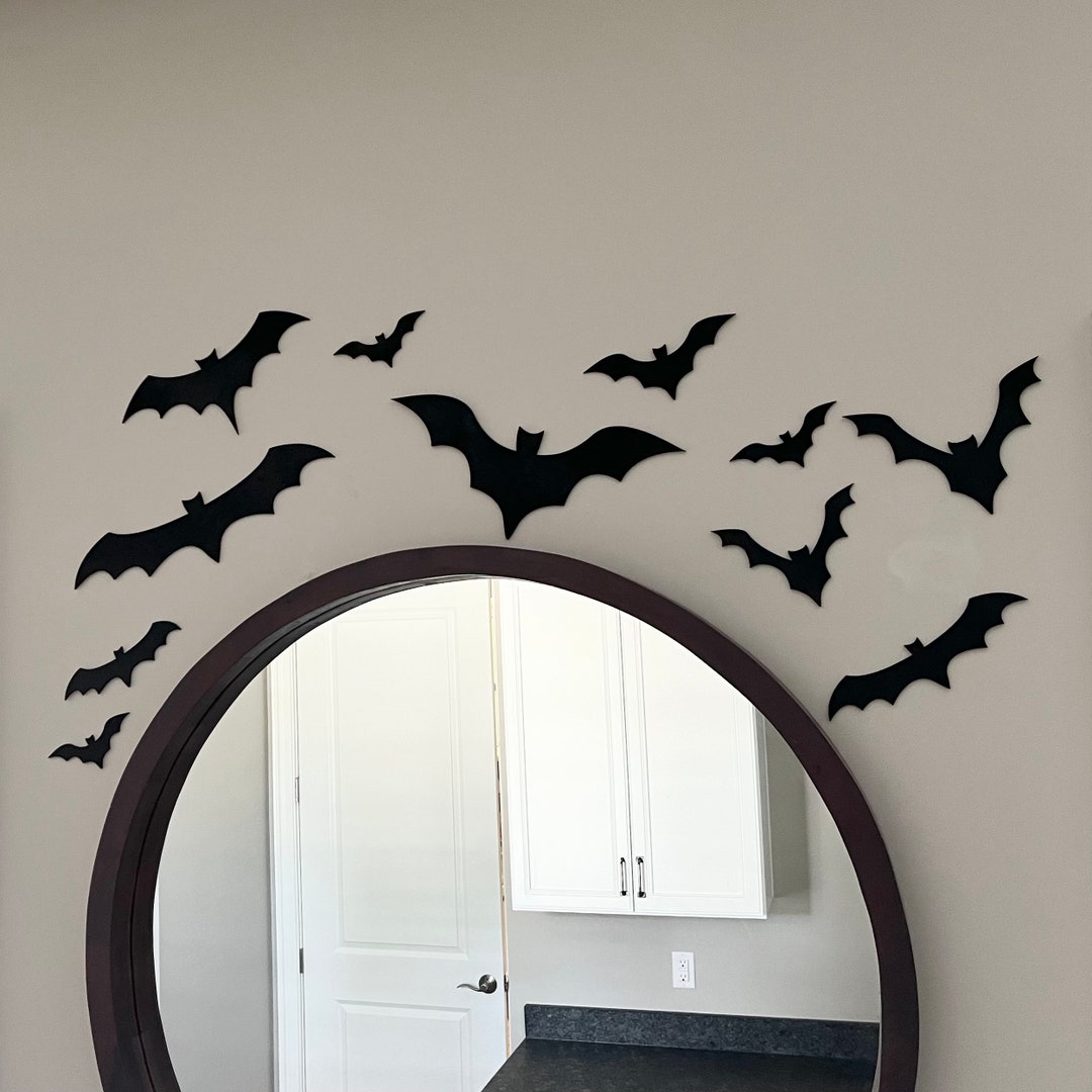 Bat Halloween Wall Decor | Spooky Decor | Halloween Decorations ...