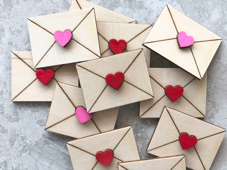 Love Letters Valentine's Day Signs Love Envelopes - Etsy