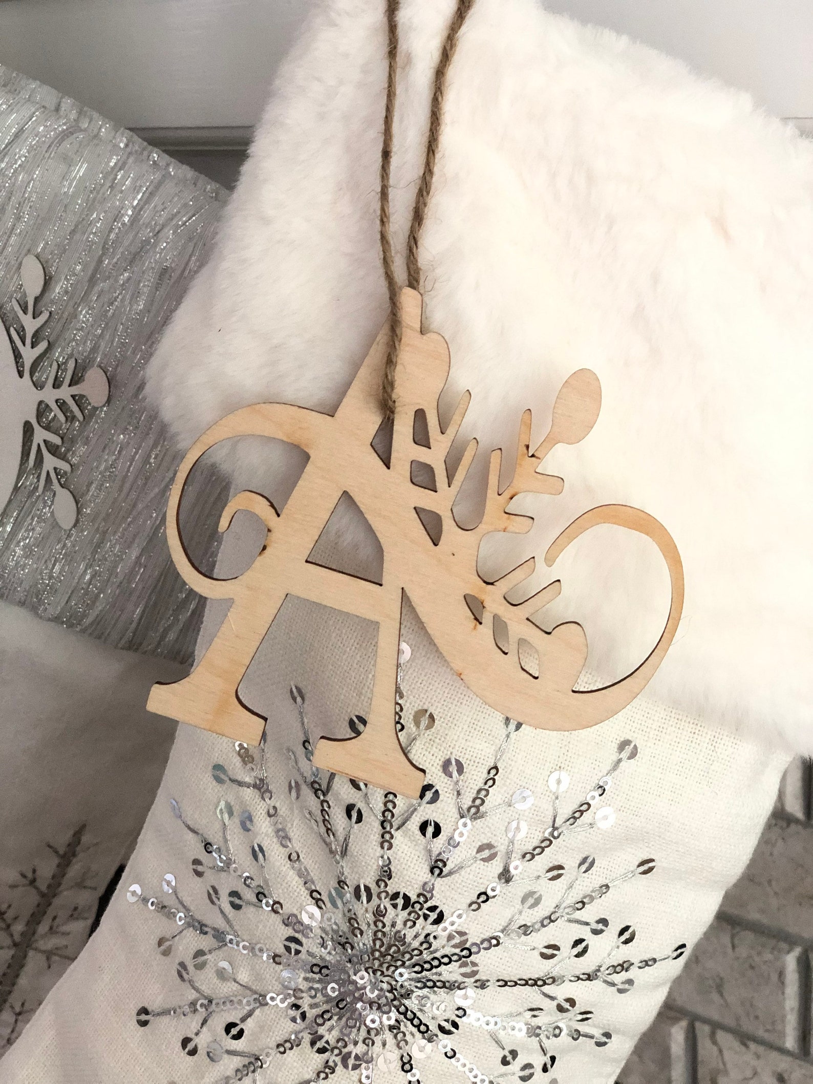 Stocking Tags Customized wooden labels Personalized | Etsy