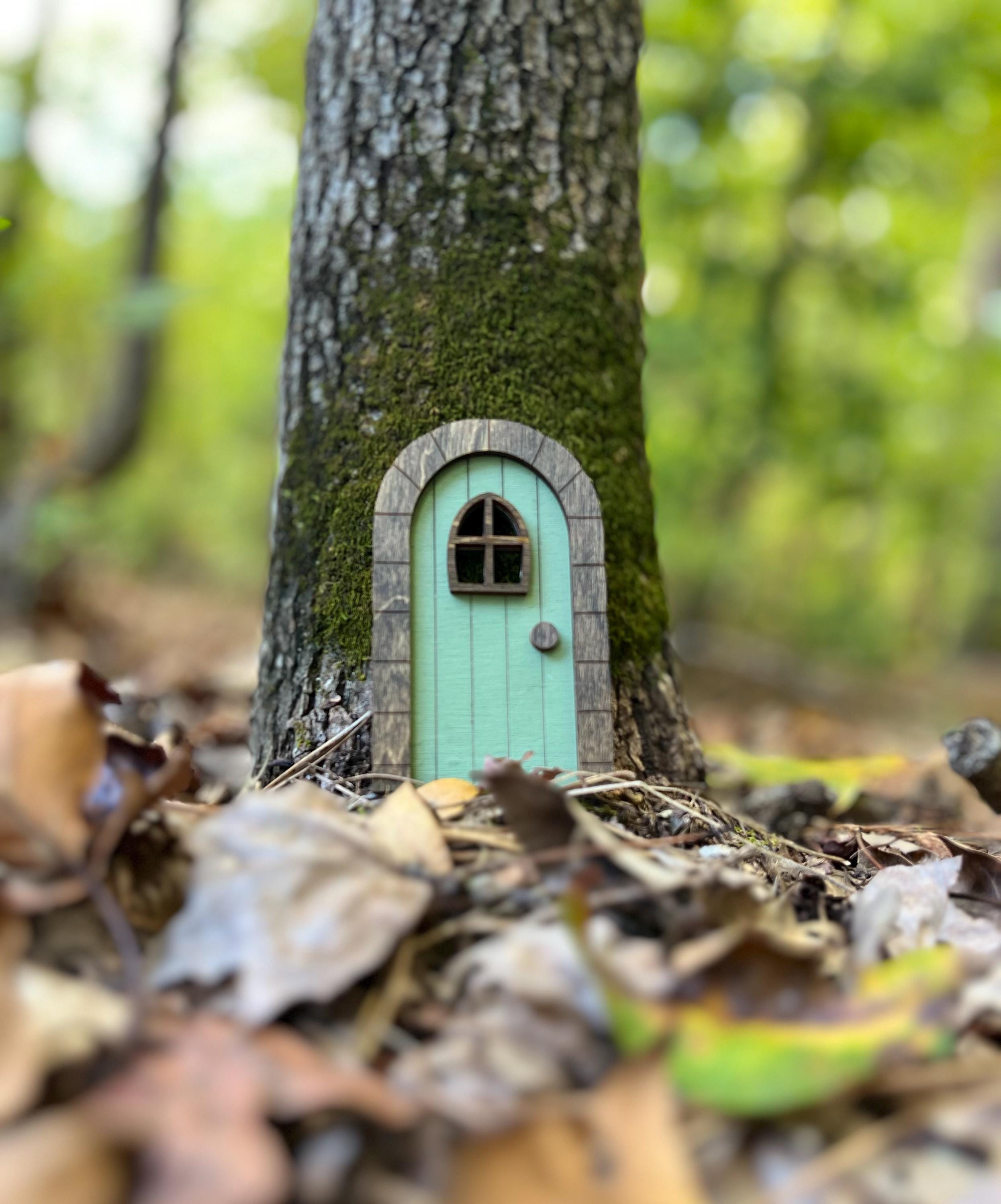 Fairy Door for Trees | Goblin Fairy Door | Baseboard Mouse Door | Magic ...