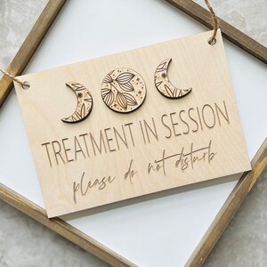 In Session Sign Studio Signs Esthetician Sign Sign for Services Service ...