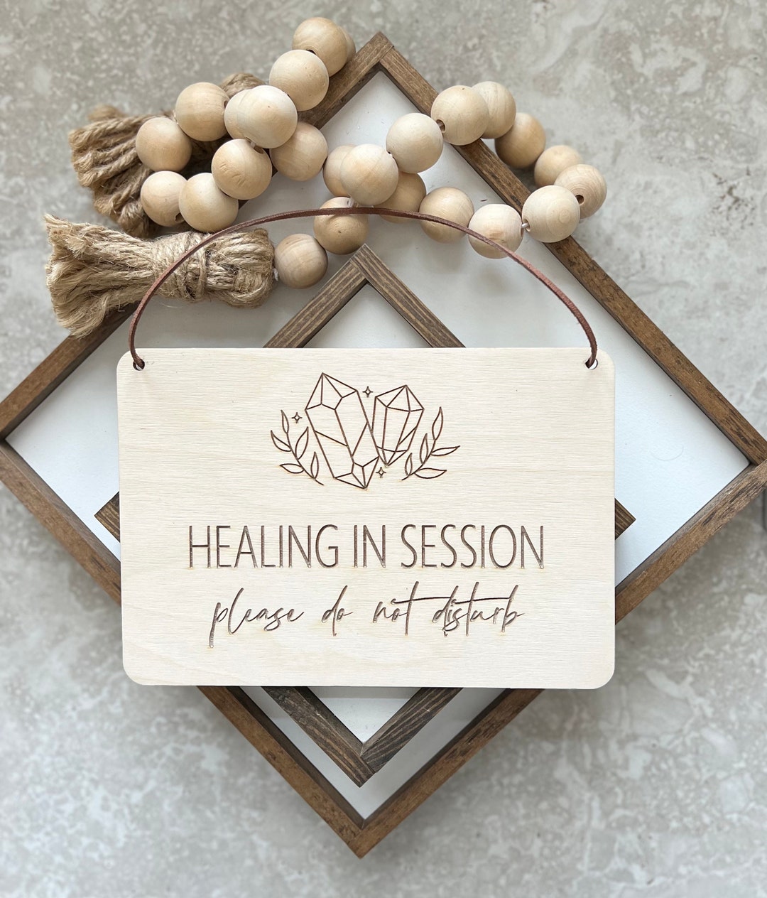 Healing in Session Sign | Studio Signs | Esthetician Sign | Sign for ...