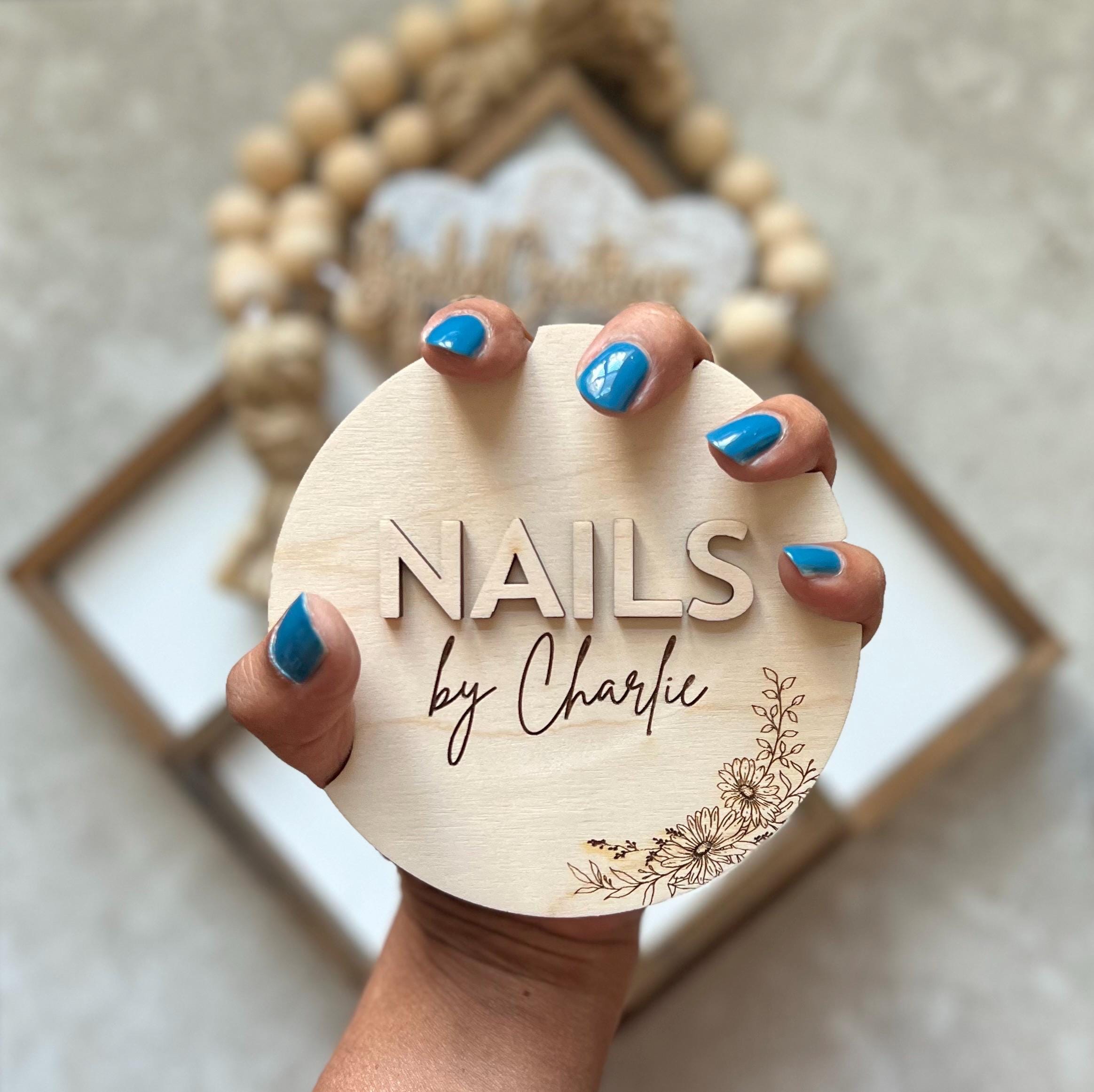 Nailfie Disc | Photo Prop for Nails | Nail Tech Gifts | Beauty Salon ...