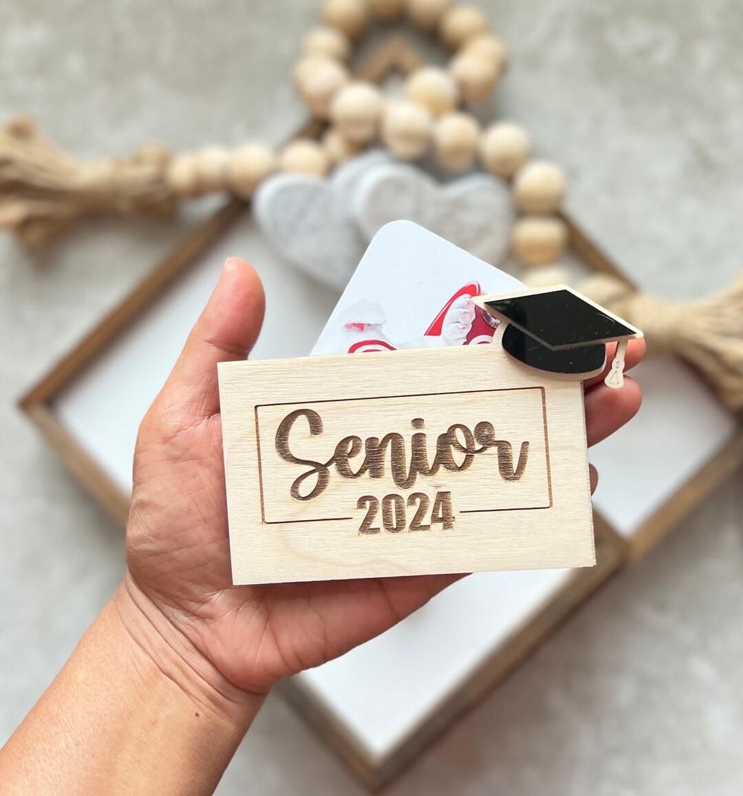 2024 Graduation Gift Card Holder Custom Graduation Gift Highschool ...