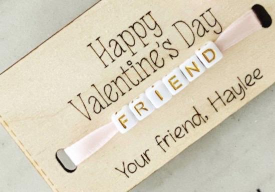 Non Candy Valentines | Valentines for Preschool | Friendship Bracelet ...