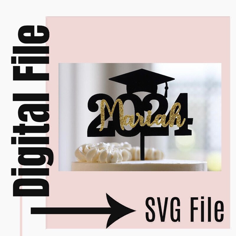 Graduation Cake Topper - Etsy