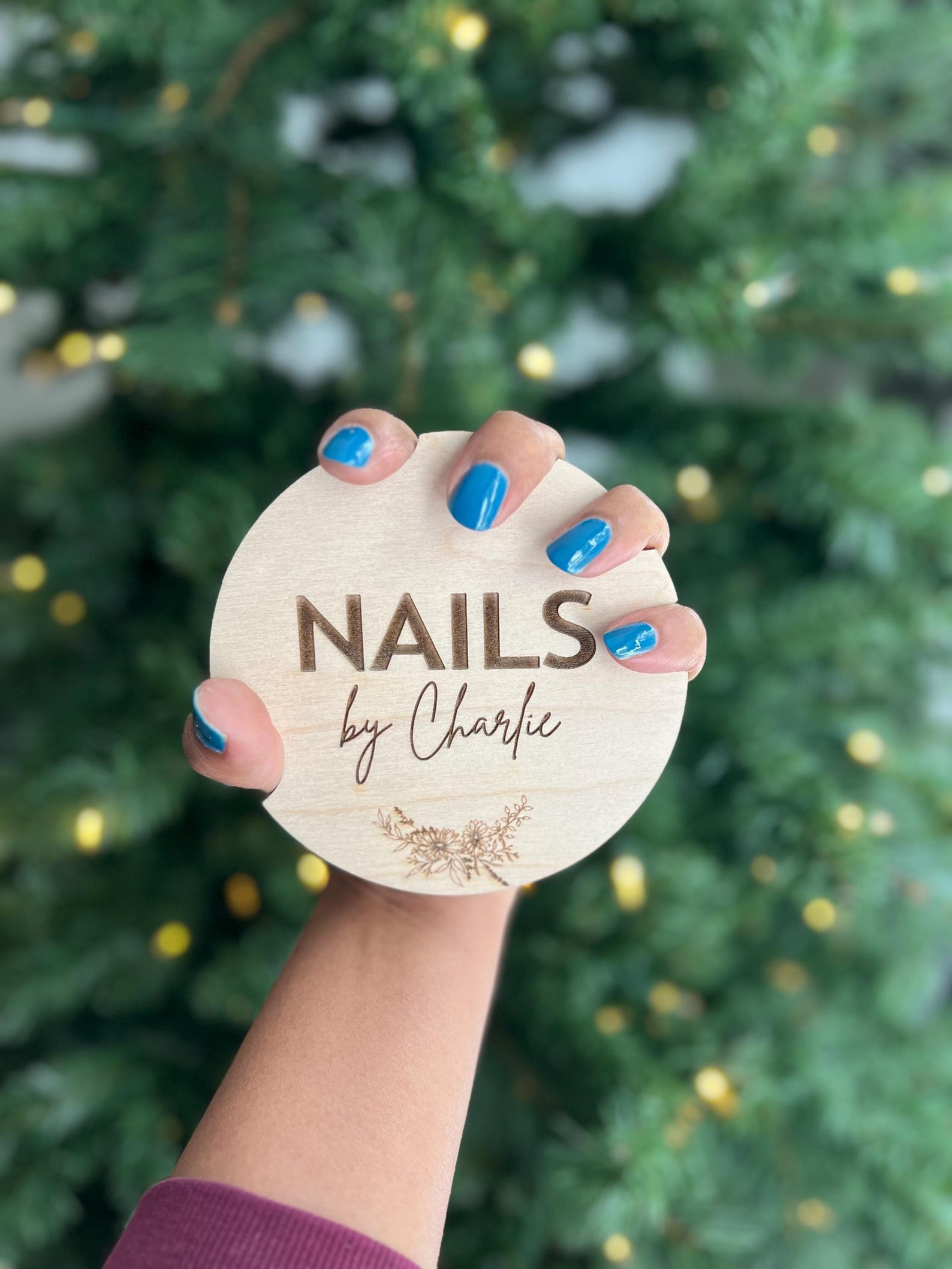 Nailfie Disc | Photo Prop for Nails | Nail Tech Gifts | Beauty Salon ...