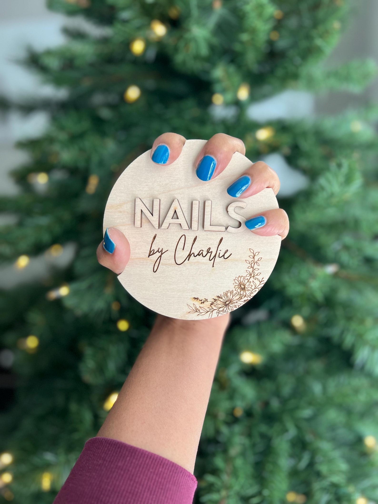 Nailfie Disc | Photo Prop for Nails | Nail Tech Gifts | Beauty Salon ...