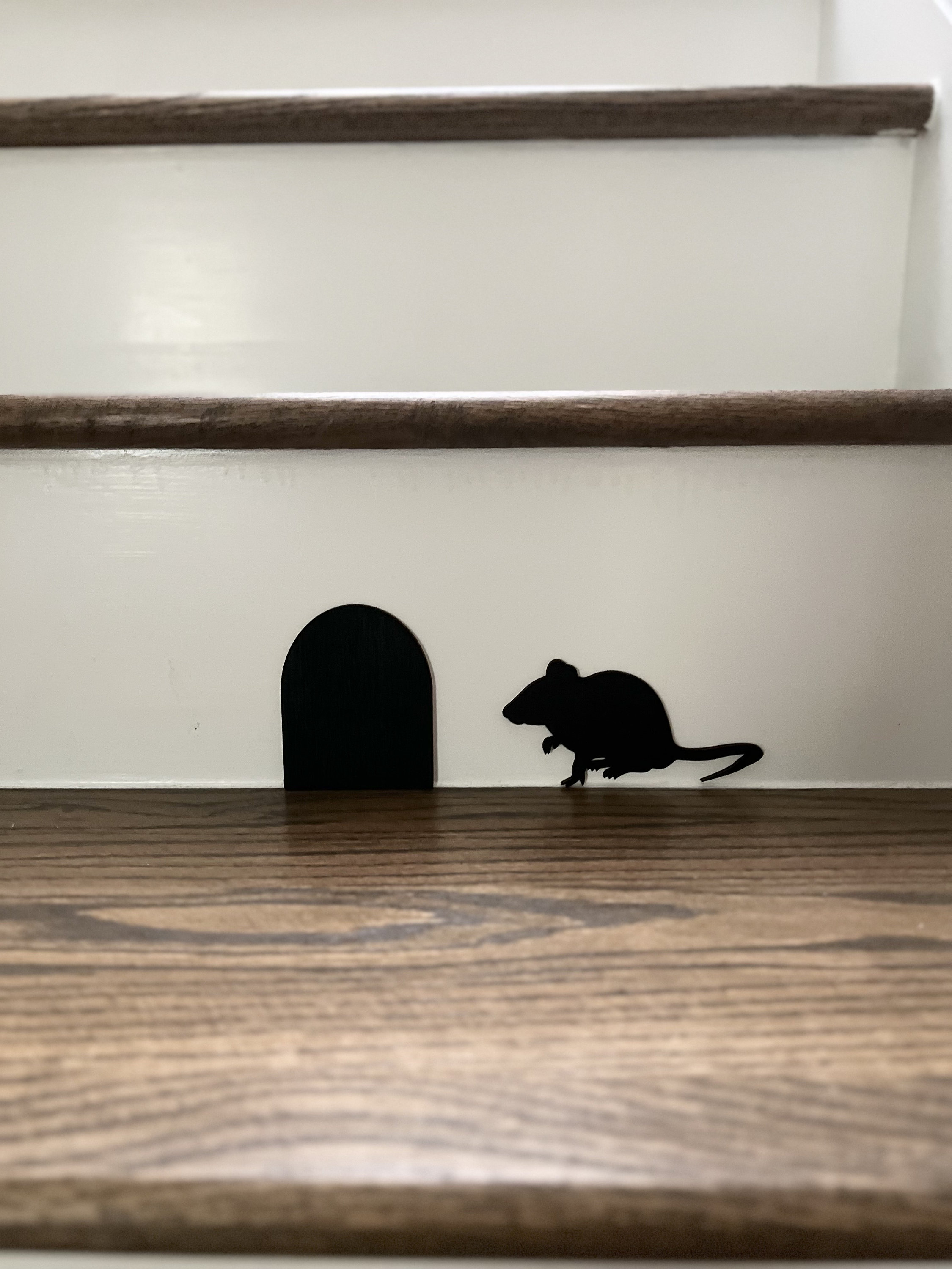Wooden Black Mice Cut Outs | Halloween Decor | Mouse/rat Decorations ...