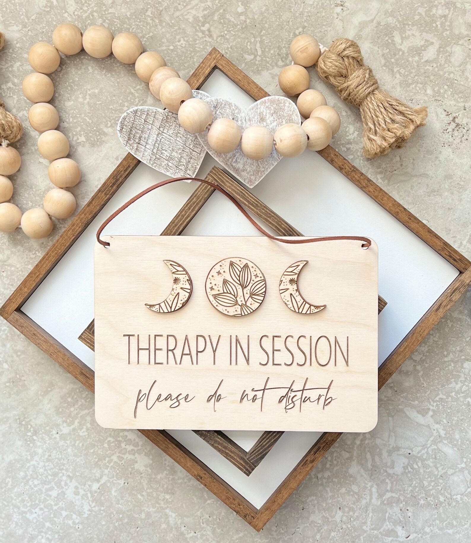 Therapy in Session Sign | Studio Signs | Esthetician Sign | Sign for ...