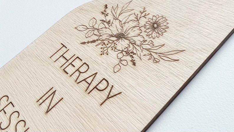 Engraved Please Do Not Disturb Sign | Treatment in Session Sign | in ...