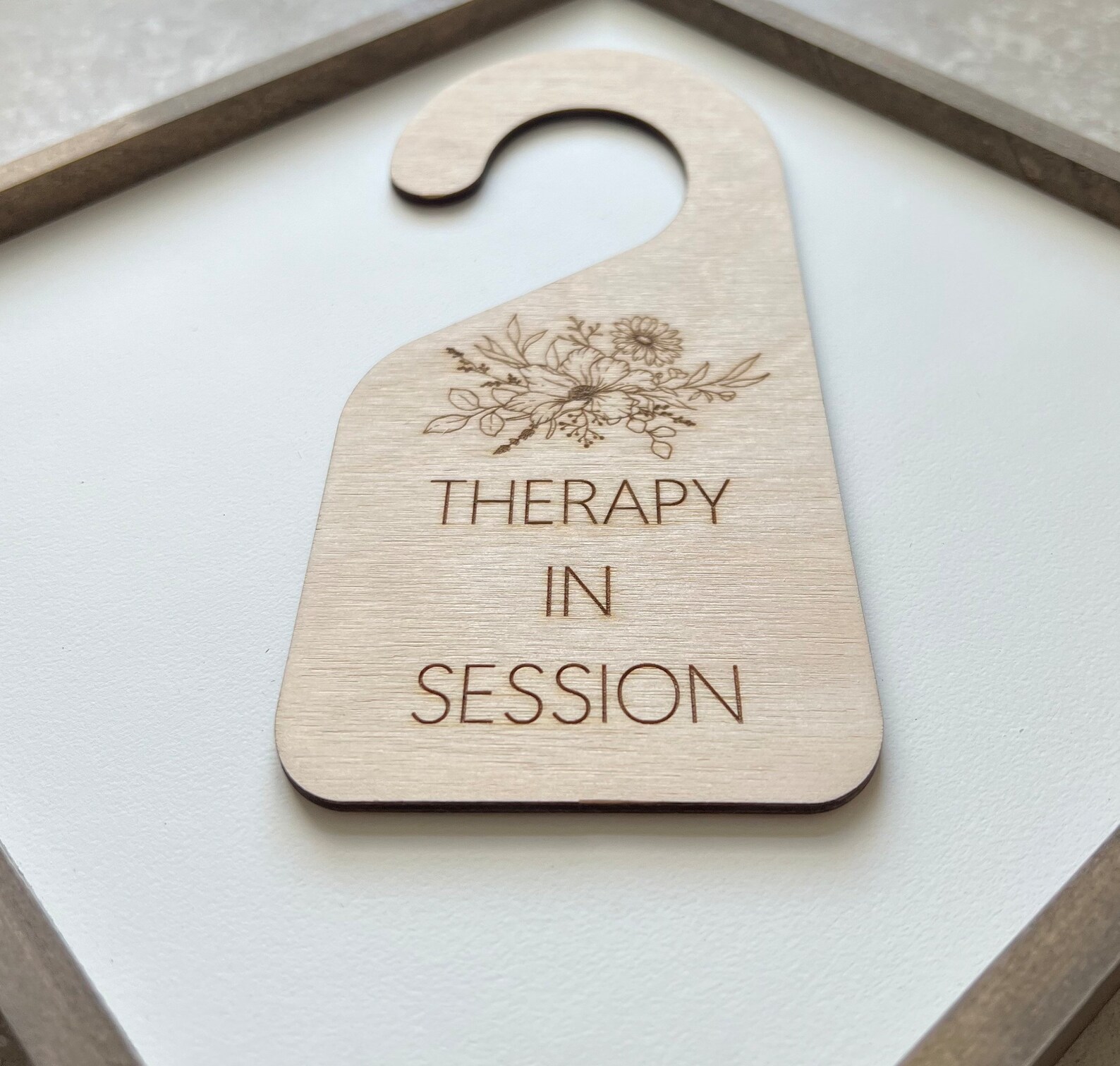 Engraved Please Do Not Disturb Sign | Treatment in Session Sign | in ...
