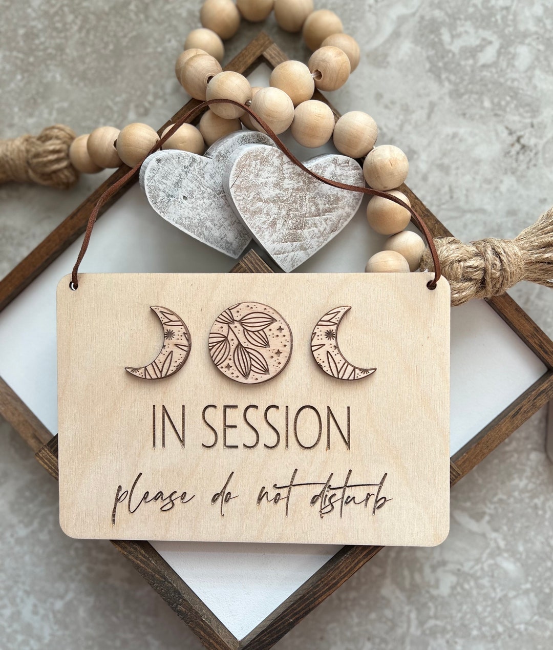 In Session Sign | Studio Signs | Esthetician Sign | Sign for Services ...