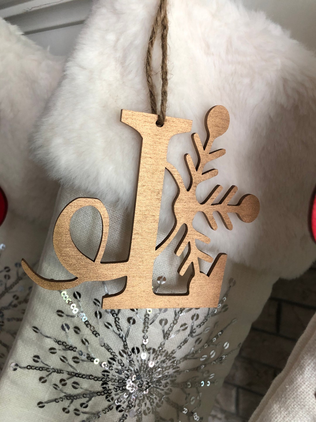 Stocking Tags - Customized Wooden Labels - Personalized Stocking Tag ...