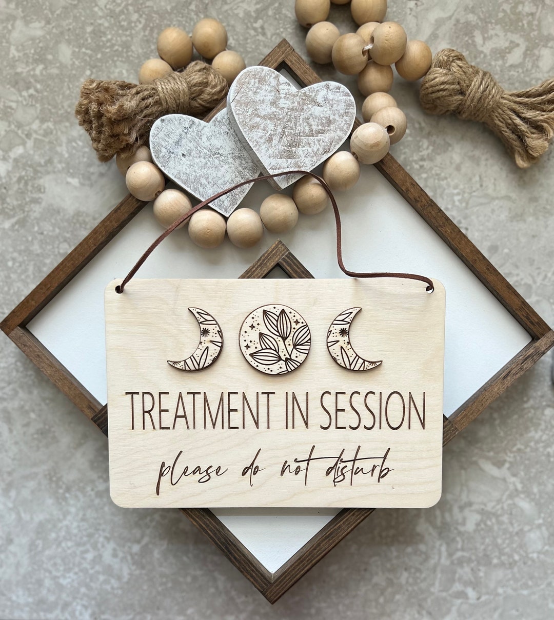In Session Sign | Studio Signs | Esthetician Sign | Sign for Services ...